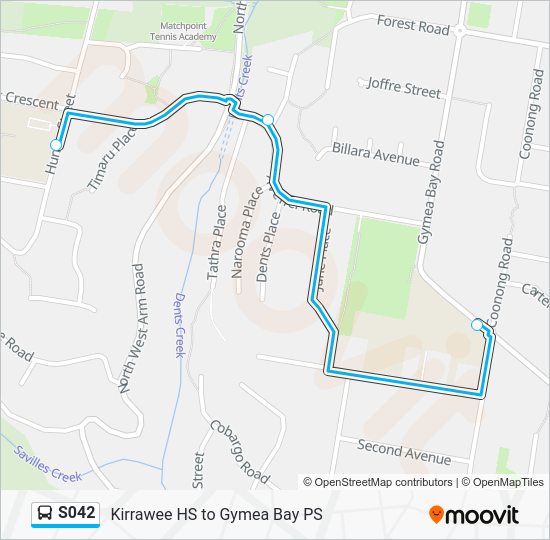 S042 Route: Schedules, Stops & Maps - Gymea Bay Public School (Updated)