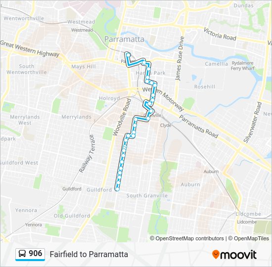 906 Route: Schedules, Stops & Maps - Excelsior St after Bright St (Updated)