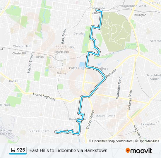 925 Route: Schedules, Stops & Maps - Lancelot St before Market St (Updated)