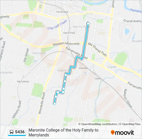 S436 Route: Schedules, Stops & Maps - Excelsior St at Farnell St (Updated)