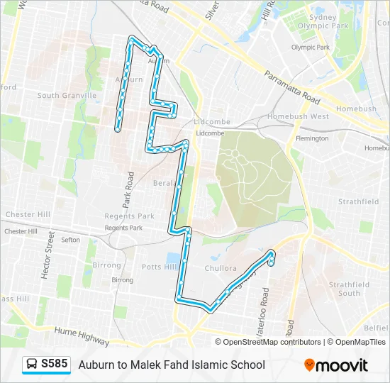 S585 Route: Schedules, Stops & Maps - Malek Fahd Islamic Sch (Updated)