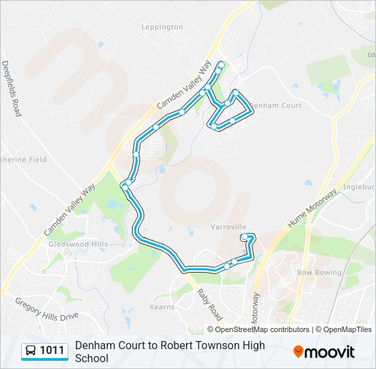 1011 Route: Schedules, Stops & Maps - Robert Townson HS (Updated)