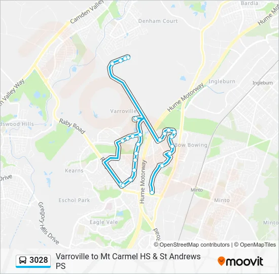 3028 Route: Schedules, Stops & Maps - St Andrews Community Ctr (Updated)