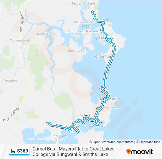S360 Route: Schedules, Stops & Maps - School Bus - S360 (Updated)