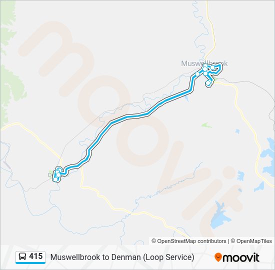 415 Route: Schedules, Stops & Maps - Denman (Updated)