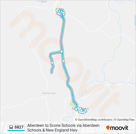 S827 Route: Schedules, Stops & Maps - Aberdeen (Updated)