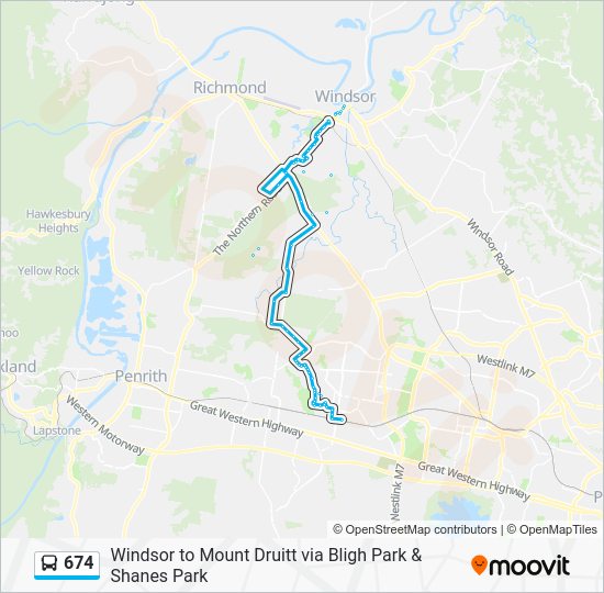 674 Route: Schedules, Stops & Maps - Windsor (Updated)