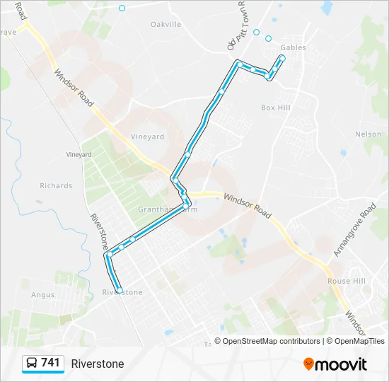 741 Route: Schedules, Stops & Maps - Riverstone (Updated)