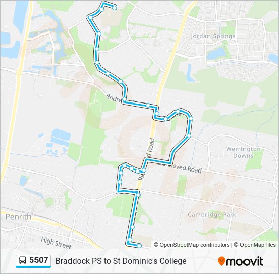 5507 Route: Schedules, Stops & Maps - Kingswood (Updated)