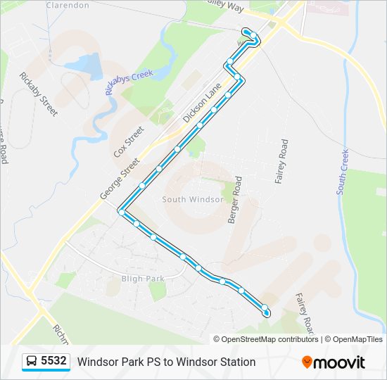5532 Route: Schedules, Stops & Maps - Windsor (Updated)