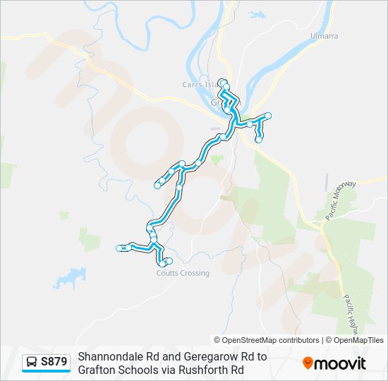 S879 Route: Schedules, Stops & Maps - Grafton Schools (Updated)
