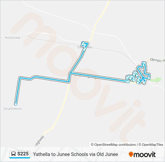 S225 Route: Schedules, Stops & Maps - Junee Schools (Updated)