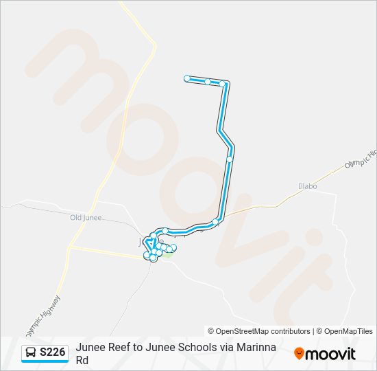 S226 Route: Schedules, Stops & Maps - Junee Reefs (Updated)