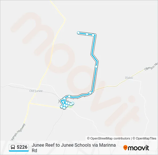 S226 Route: Schedules, Stops & Maps - Junee Reefs (Updated)