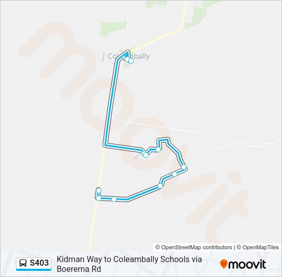 S403 Route: Schedules, Stops & Maps - Coleambally Schools (Updated)