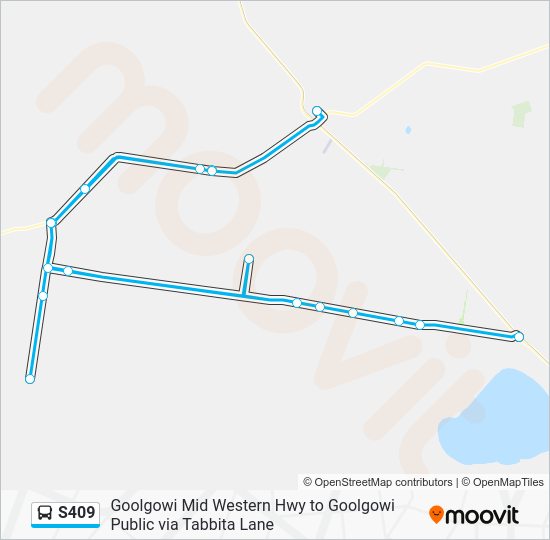 s409 Route: Schedules, Stops & Maps - Goolgowi Public (Updated)