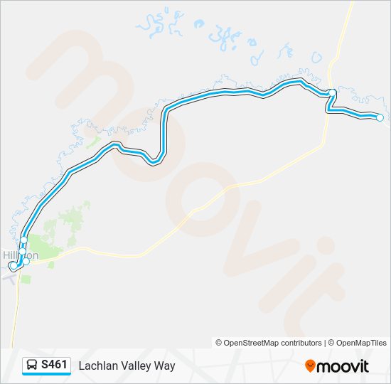S461 Route: Schedules, Stops & Maps - Hillston Schools (Updated)