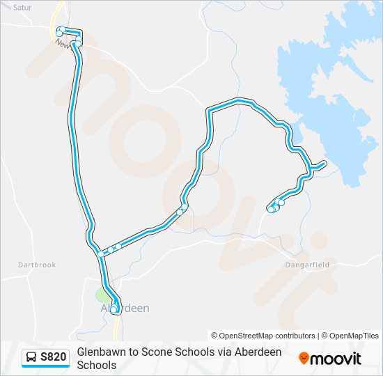 s820 Route: Schedules, Stops & Maps - Scone Schools (Updated)