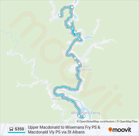 s350 Route: Schedules, Stops & Maps - Macdonald Valley Publ (Updated)