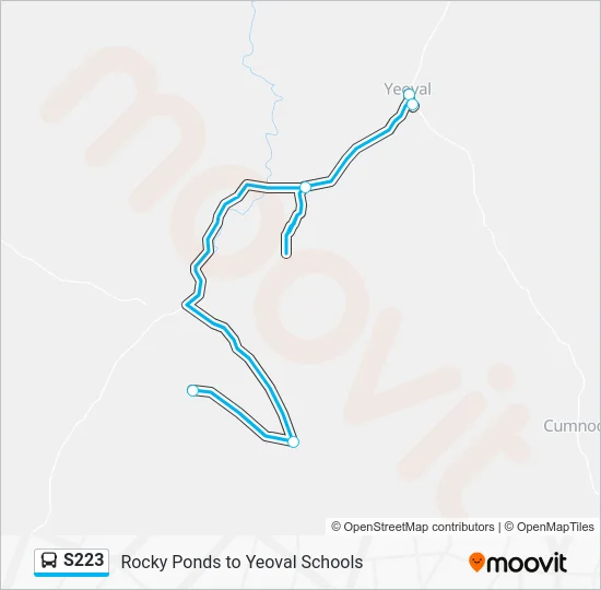 S223 Route: Schedules, Stops & Maps - Rocky Ponds (Updated)