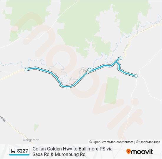 S227 Route: Schedules, Stops & Maps - Ballimore Public Scho (Updated)