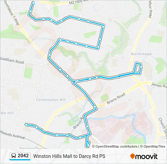2042 Route: Schedules, Stops & Maps - Darcy Rd Primary (Updated)