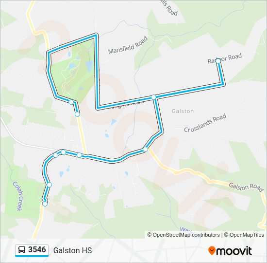 3546 Route: Schedules, Stops & Maps - Galston HS (Updated)