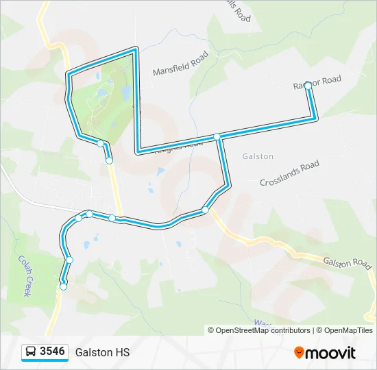 3546 Route: Schedules, Stops & Maps - Galston HS (Updated)