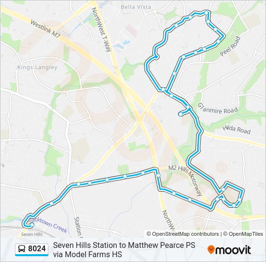 8024 Route: Schedules, Stops & Maps - Matthew Pearce PS (Updated)