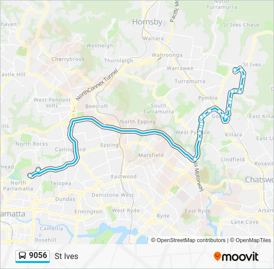9056 Route: Schedules, Stops & Maps - St Ives (Updated)