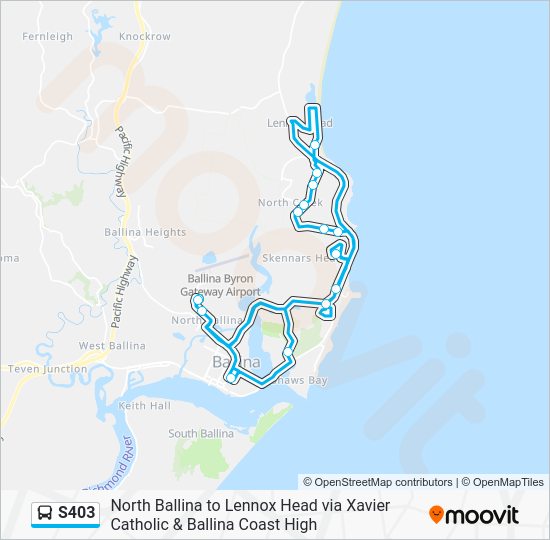S403 Route: Schedules, Stops & Maps - Convair Ave and De Havilland Cr ...