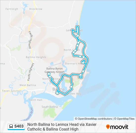 S403 Route: Schedules, Stops & Maps - Convair Ave and De Havilland Cr ...