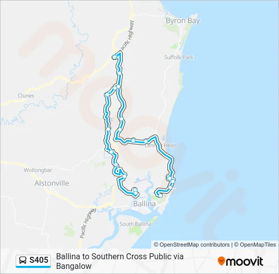 S405 Route: Schedules, Stops & Maps - Southern Cross Public School ...