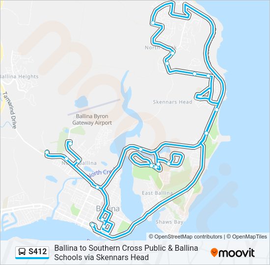 s412 Route: Schedules, Stops & Maps - Convair Ave and De Havilland Cr ...