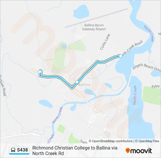 S438 Route: Schedules, Stops & Maps - North Lakes (Updated)