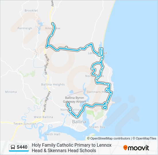 S440 Route: Schedules, Stops & Maps - Convair Ave and De Havilland Cr ...