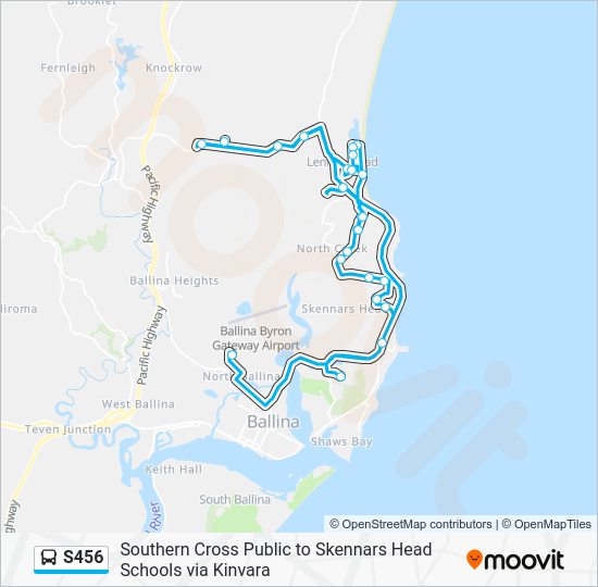 S456 Route: Schedules, Stops & Maps - Convair Ave and De Havilland Cr ...