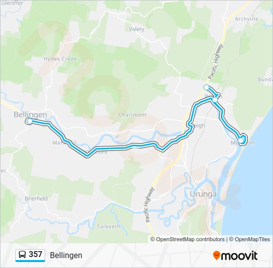 357 Route: Schedules, Stops & Maps - Repton (Updated)