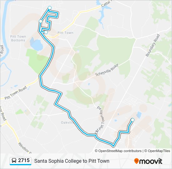2715 Route: Schedules, Stops & Maps - Pitt Town PS (Updated)