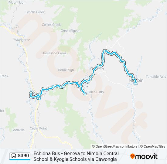s390 Route: Schedules, Stops & Maps - School Bus - S390 (Updated)
