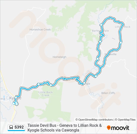 S392 Route: Schedules, Stops & Maps - School Bus - S392 (Updated)