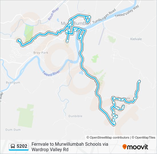 s202 Route: Schedules, Stops & Maps - Fernvale (Updated)