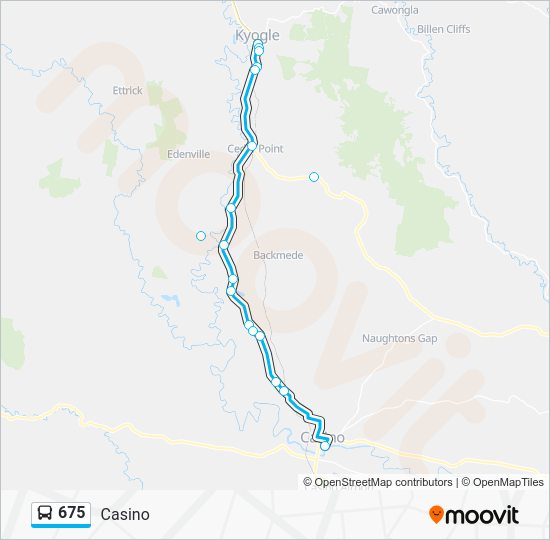 675 Route: Schedules, Stops & Maps - Casino (Updated)
