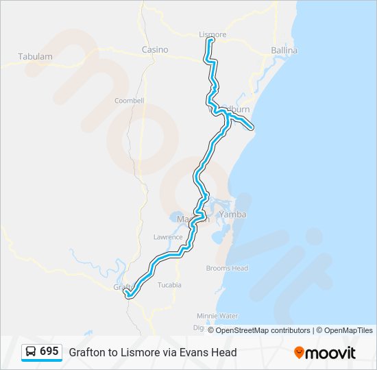 695 Route: Schedules, Stops & Maps - Grafton (Updated)