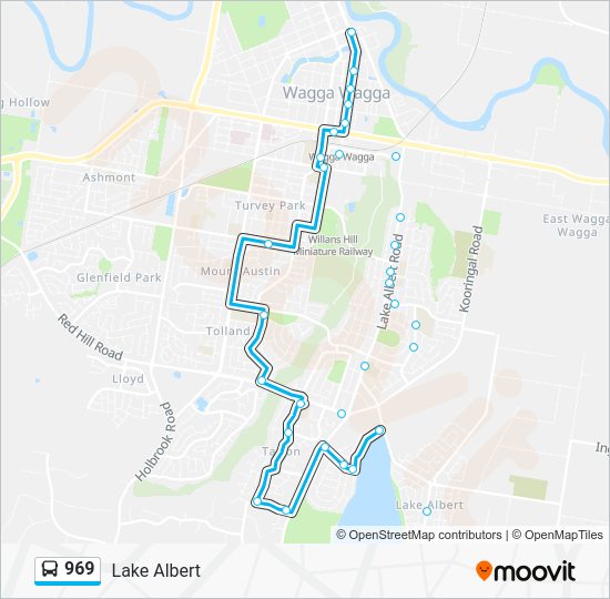 969 Route: Schedules, Stops & Maps - Lake Albert (Updated)