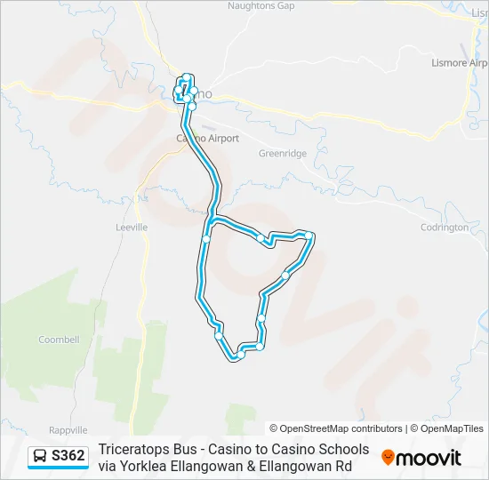 S362 Route: Schedules, Stops & Maps - School Bus - S362 (Updated)