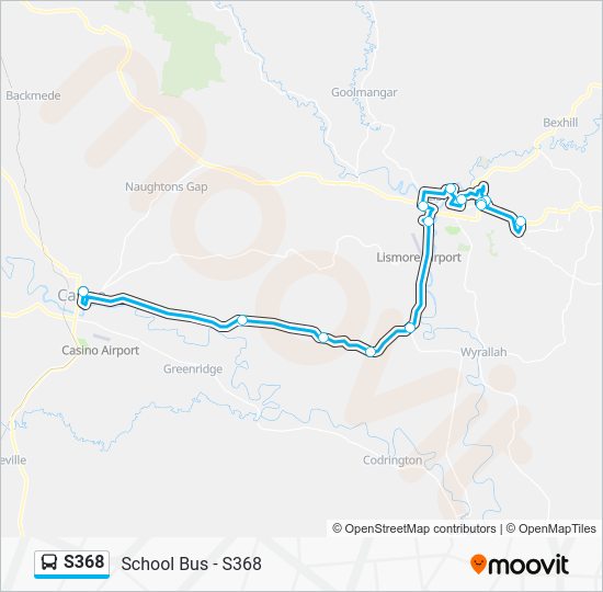 S368 Route: Schedules, Stops & Maps - School Bus - S368 (Updated)
