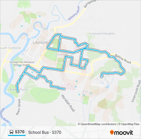 S370 Route: Schedules, Stops & Maps - School Bus - S370 (Updated)