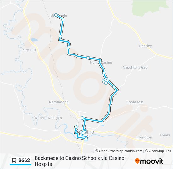 S662 Route: Schedules, Stops & Maps - Backmede (Updated)