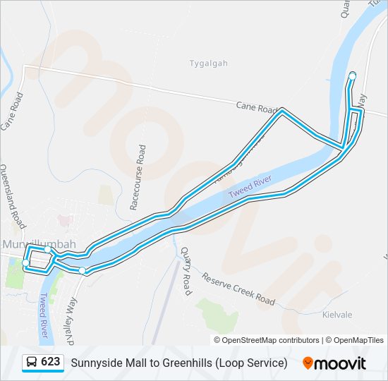 623 Route: Schedules, Stops & Maps - Condong (Loop Service) Does Not ...
